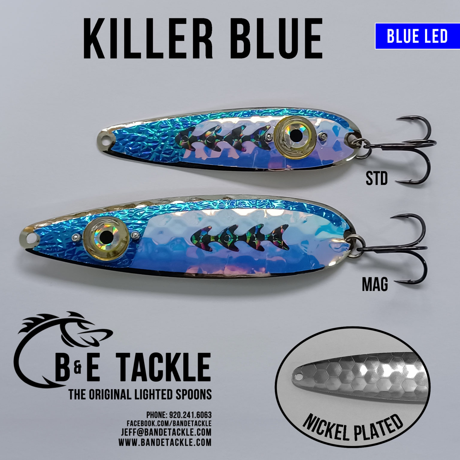 LED Killer Blue - B&E Tackle